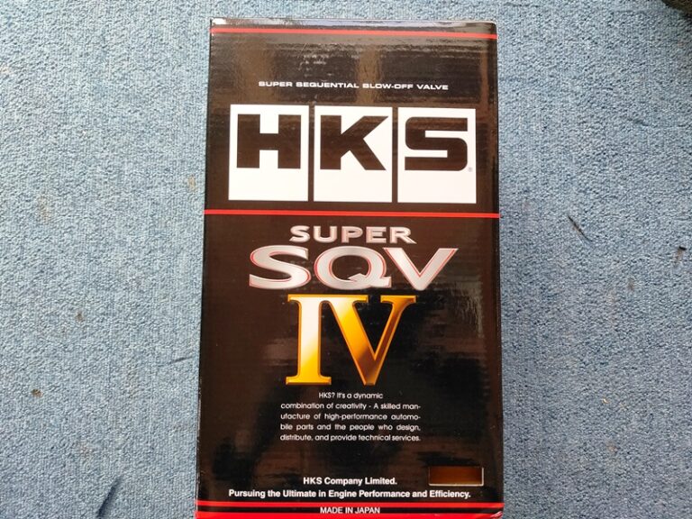 【ZC33S】ブローオフバルブの取り付け方 HKS SUPER SQV Ⅳに交換してタービン保護効果を狙う