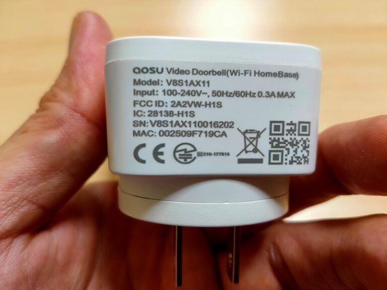 【インターホン交換】ワイヤレスでAlexa連携・遠隔操作もできるAOSU V8S | ガジェット