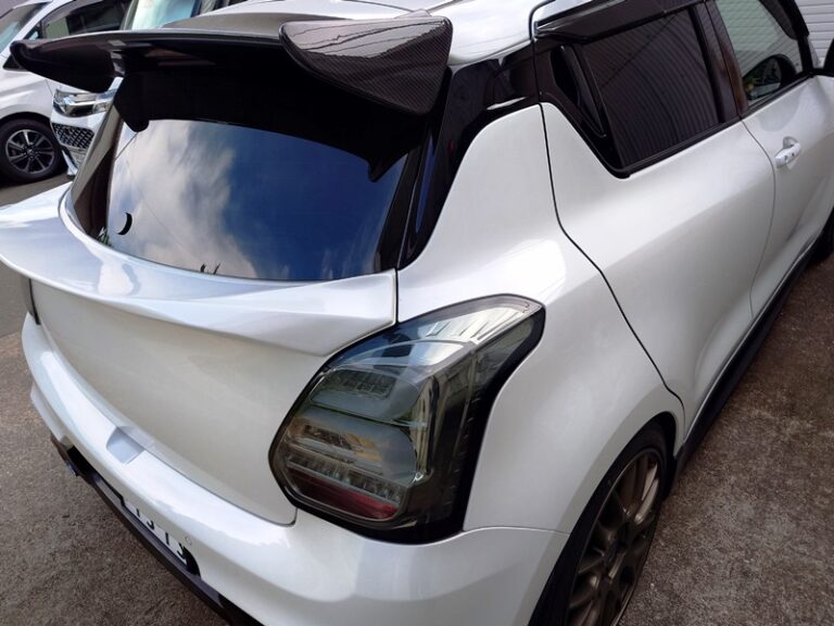 テールランプのスモーク塗装をDIYでスプレーしてみたら案外上手くできたかも | ZC33S カスタム